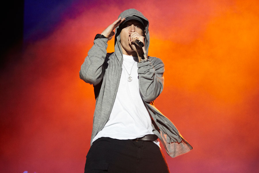 Eminem At V Festival 2011 - Review