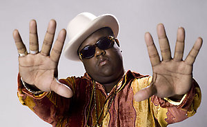 Professor Green, Example commemorate 15th anniversary of Notorious B.I ...