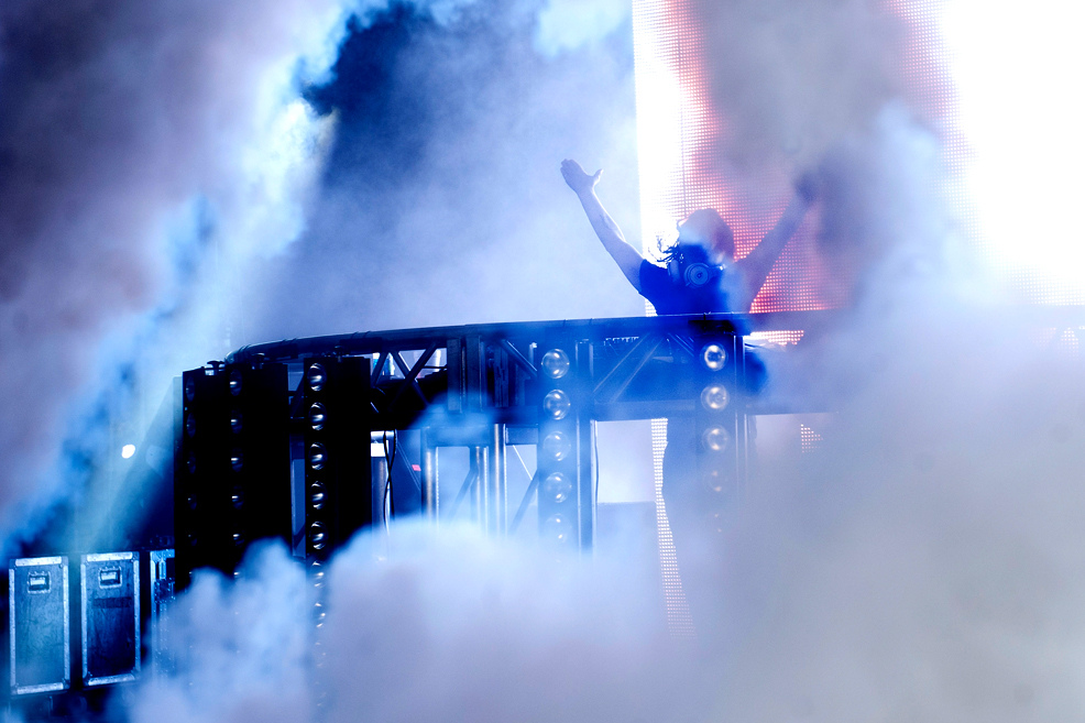 The Unstoppable Rise Of Skrillex - Ten Awesome Live Photos