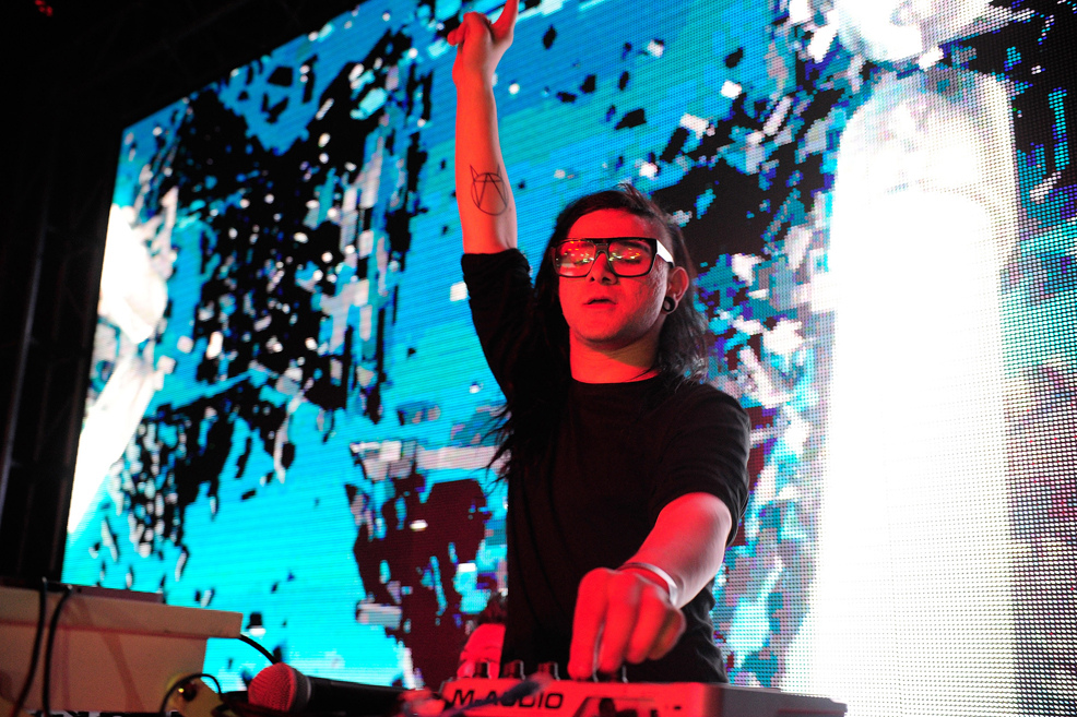 The Unstoppable Rise Of Skrillex - Ten Awesome Live Photos