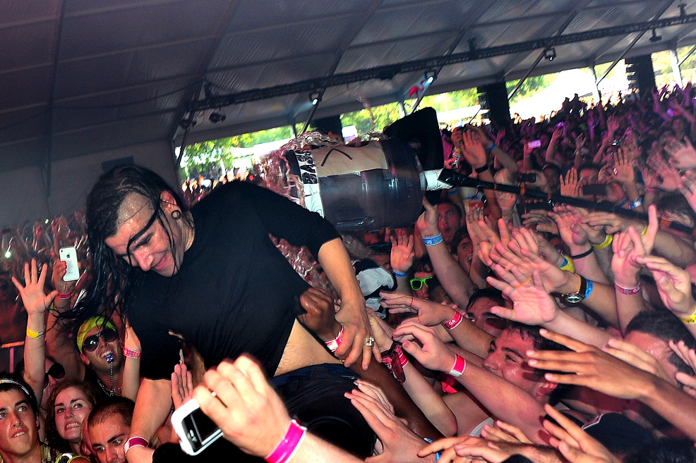 The Unstoppable Rise Of Skrillex - Ten Awesome Live Photos