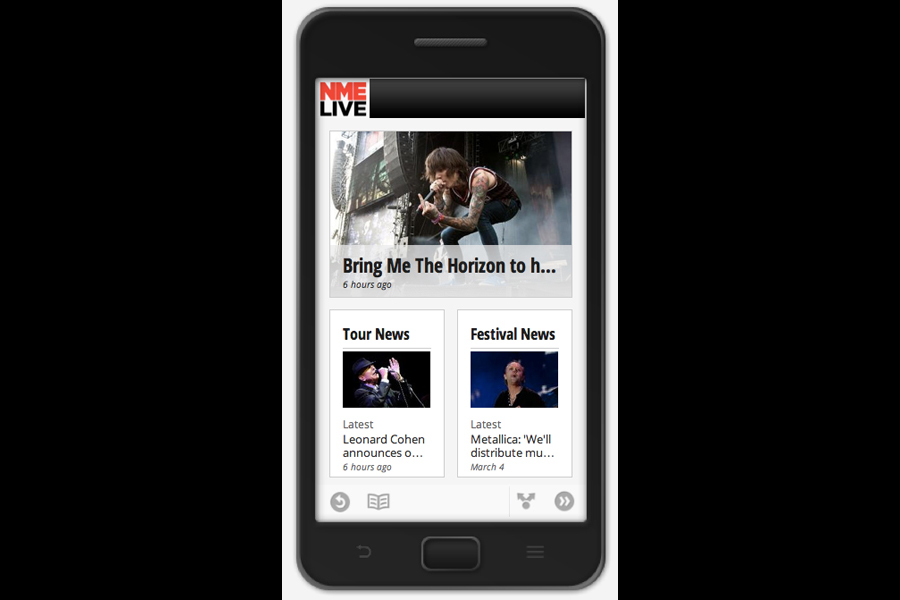 NME partners with Google on new mobile app