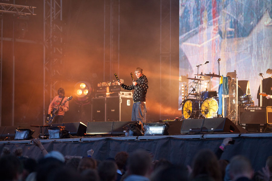The Stone Roses bring their reunion tour to Sweden's Hultsfred Festival
