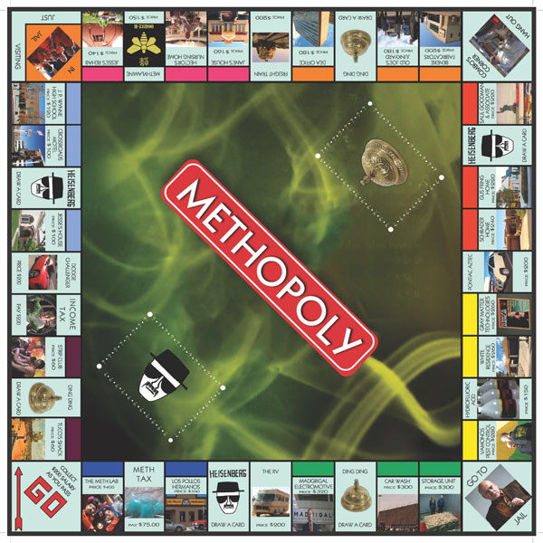 Fan creates 'Breaking Bad'-themed Monopoly board game