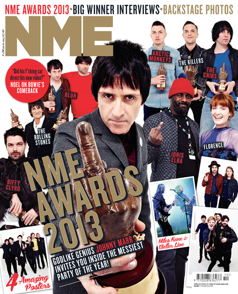 Backstage At The NME Awards 2013 - Inside This Week's Magazine