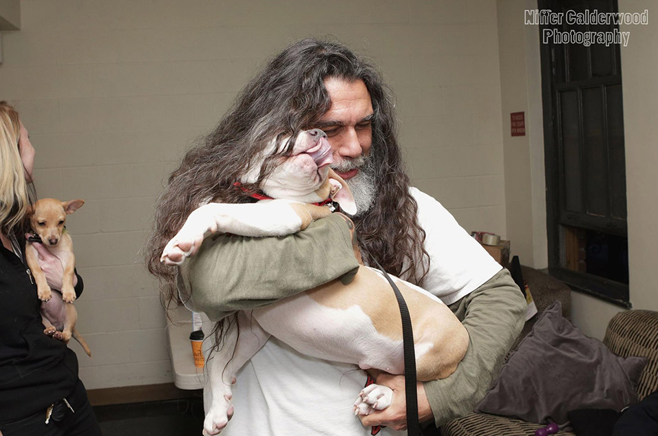 These Pictures Of Slayer Cuddling Puppies Will Soothe Your Soul