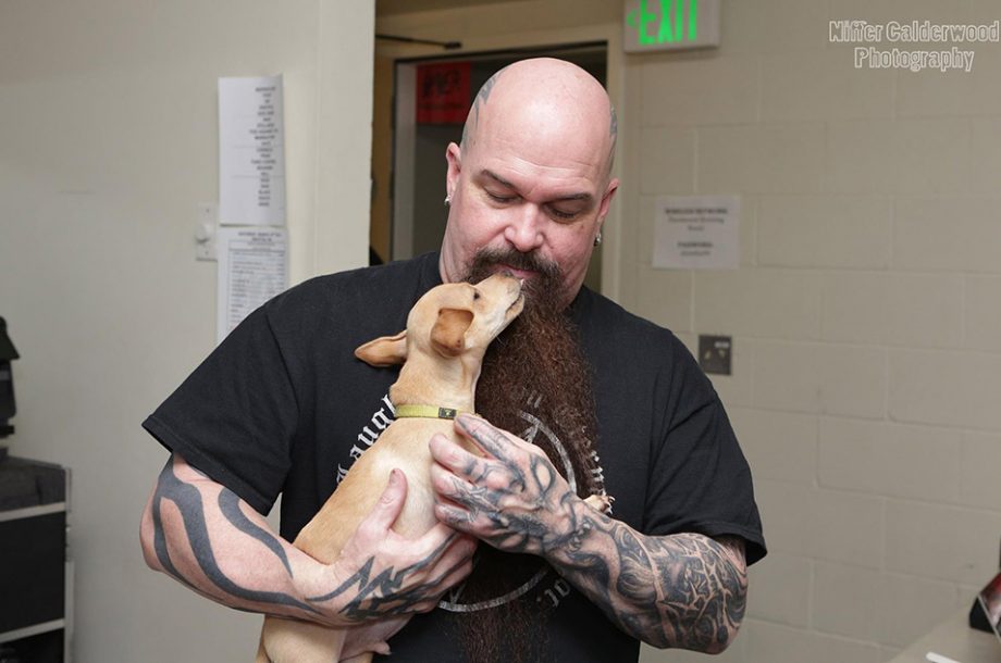 These Pictures Of Slayer Cuddling Puppies Will Soothe Your Soul