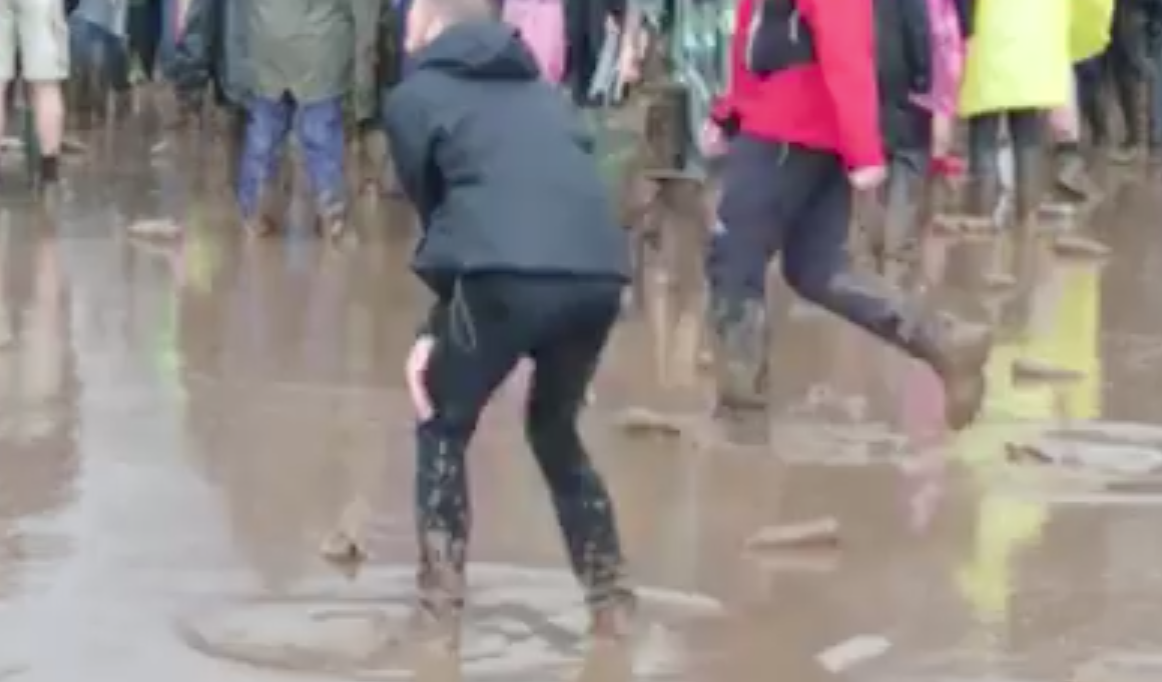 This Man Dancing In The Mud At Download Is Our Festival Hero