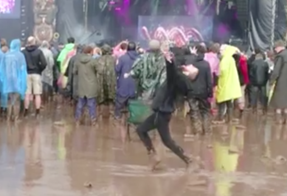 This Man Dancing In The Mud At Download Is Our Festival Hero
