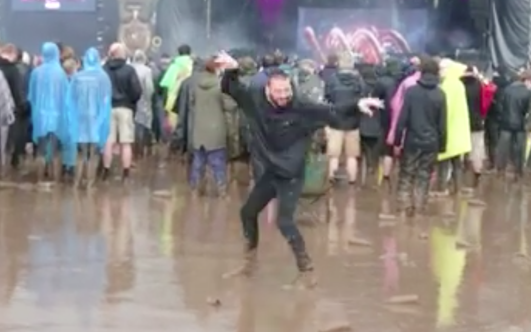This Man Dancing In The Mud At Download Is Our Festival Hero