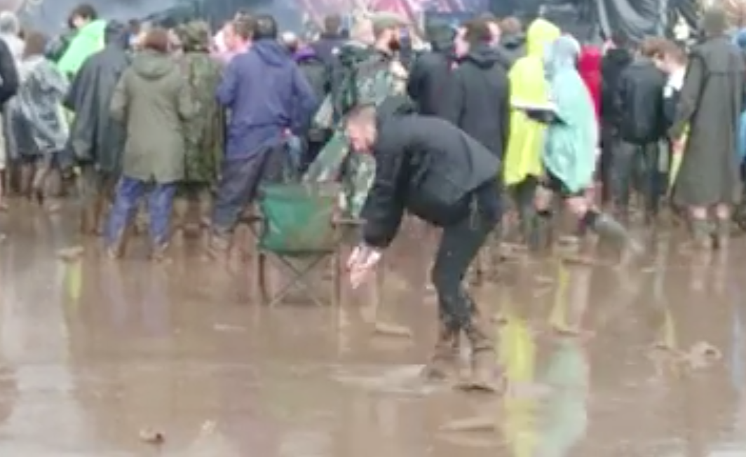 This Man Dancing In The Mud At Download Is Our Festival Hero