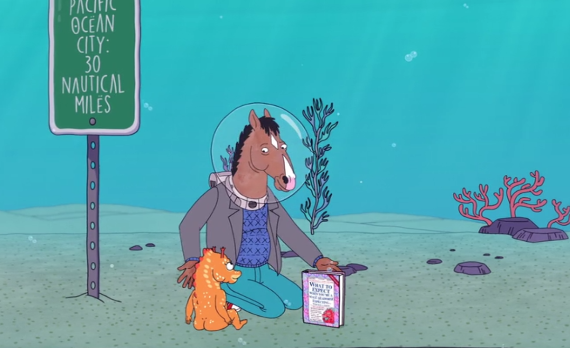 BoJack Horseman Season 3 Episode 4: Underwater Episode 'Fish Out Of ...