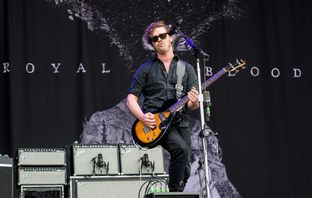 Royal Blood's Mike Kerr reveals he injured himself at the band's ...