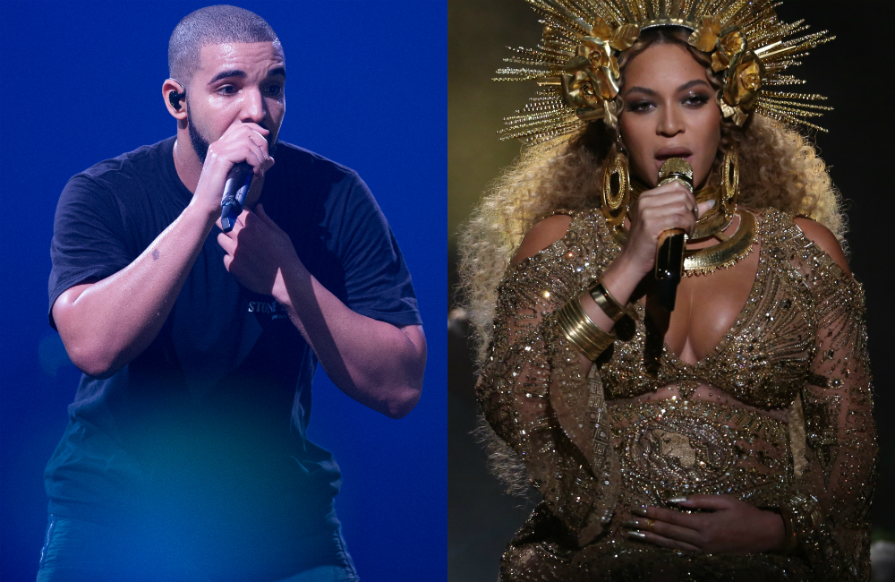 Drake has a huge Beyonce portrait in his studio - NME
