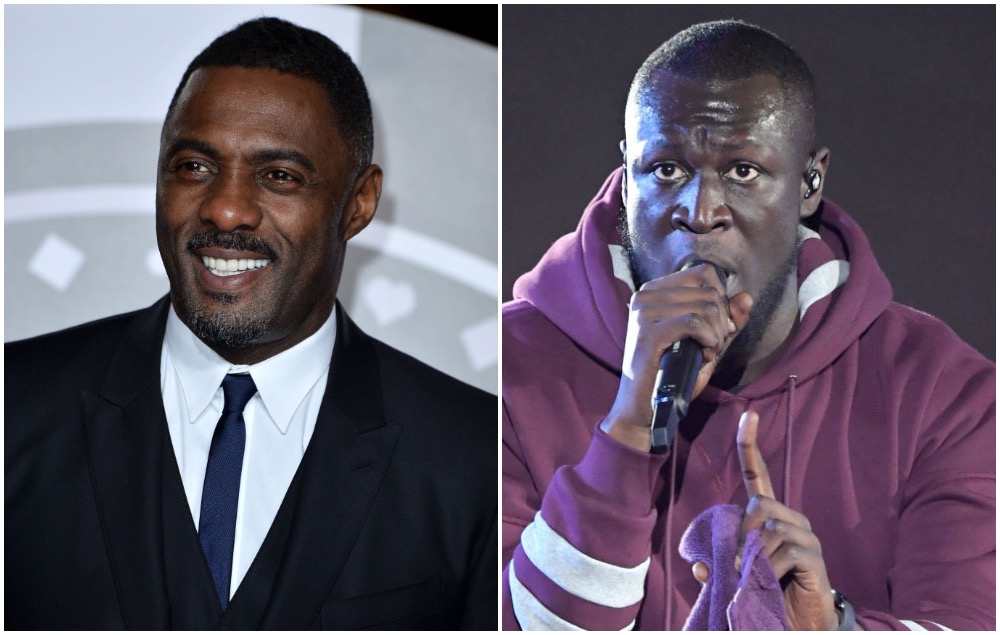 Stormzy and Idris Elba dress up as Father Christmas as they deliver ...