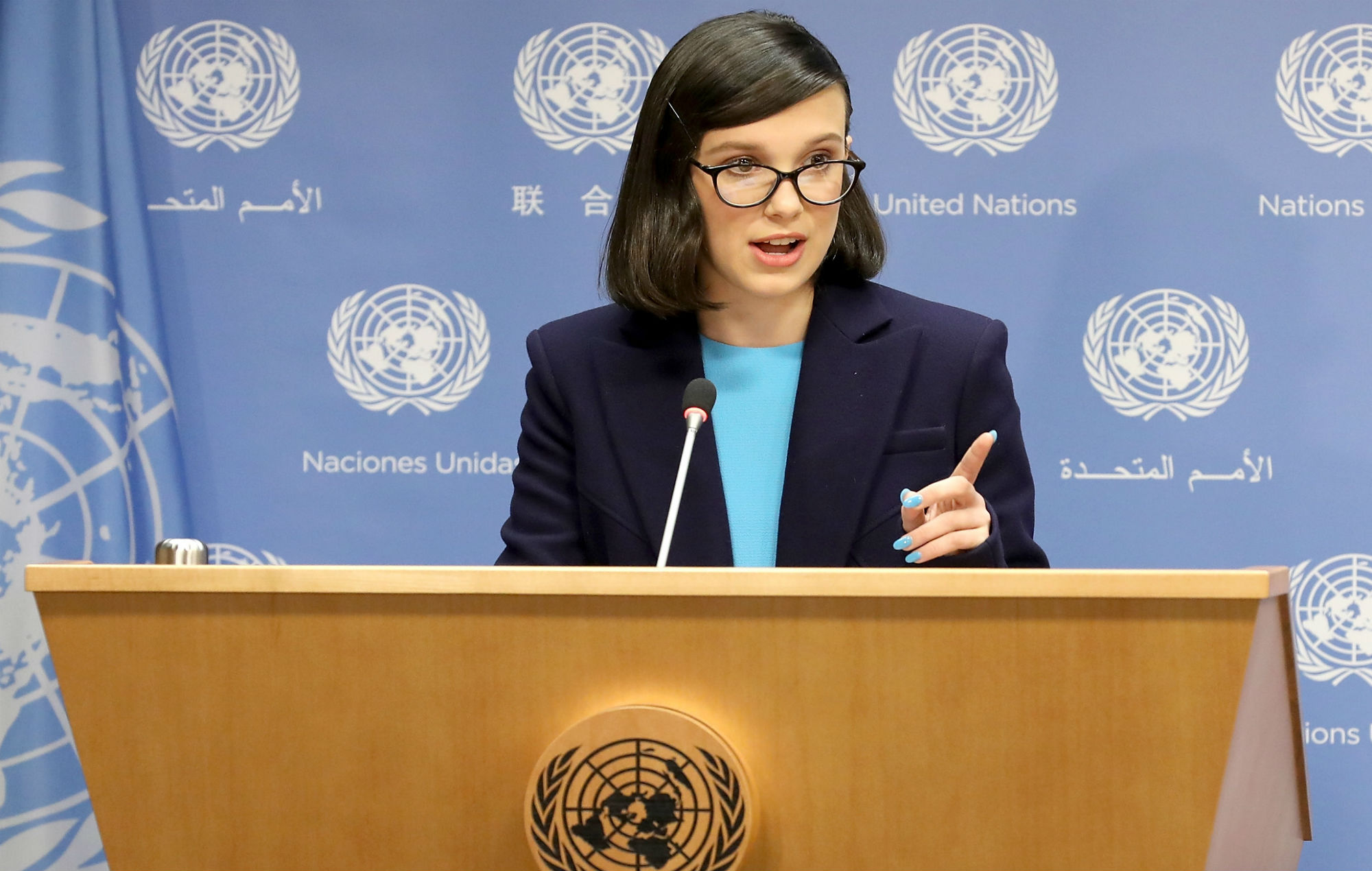 Millie Bobby Brown becomes youngest-ever UNICEF Goodwill Ambassador