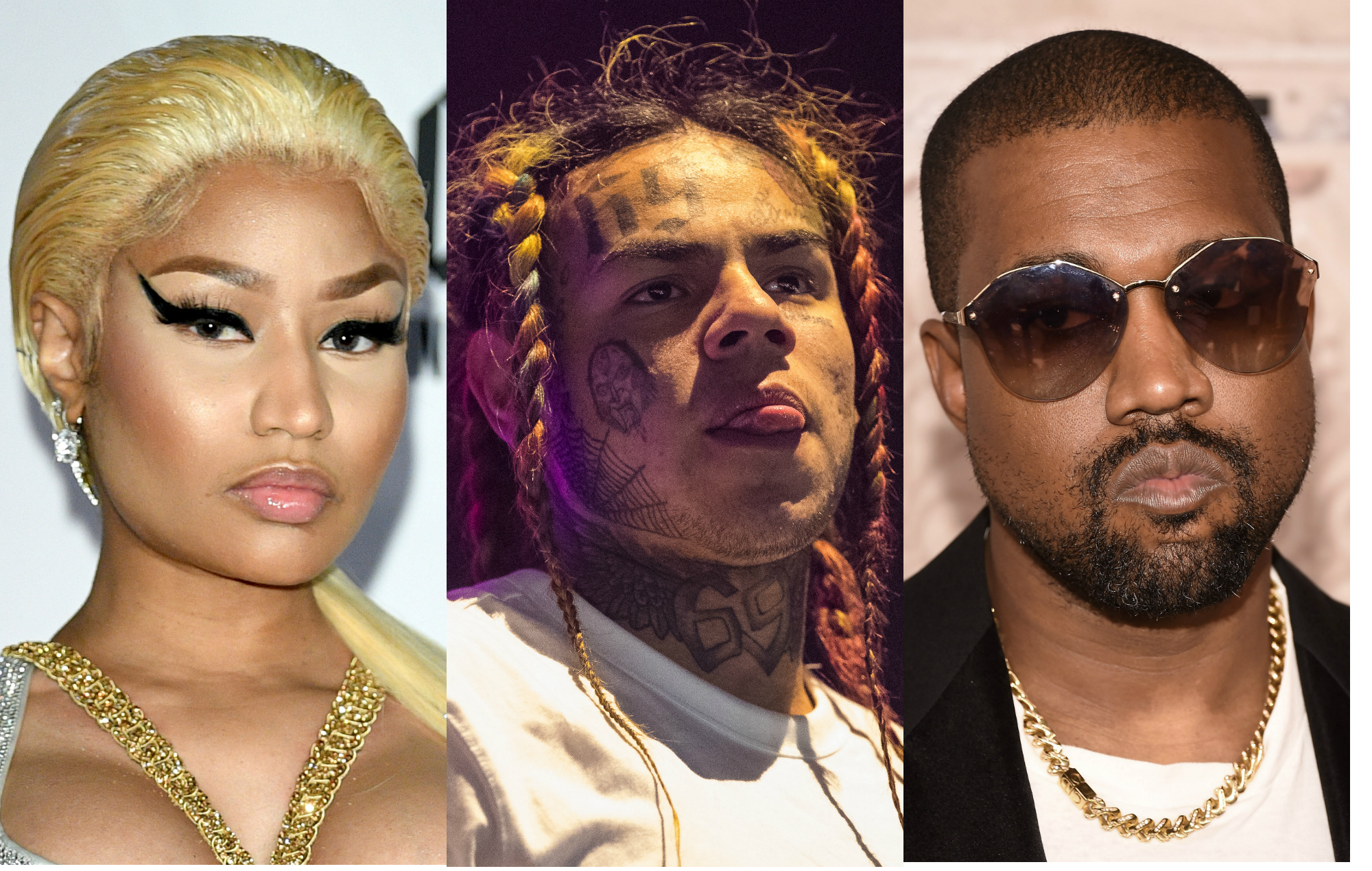 Kanye West, Nicki Minaj and 6ix9ine video shoot allegedly targeted by a ...