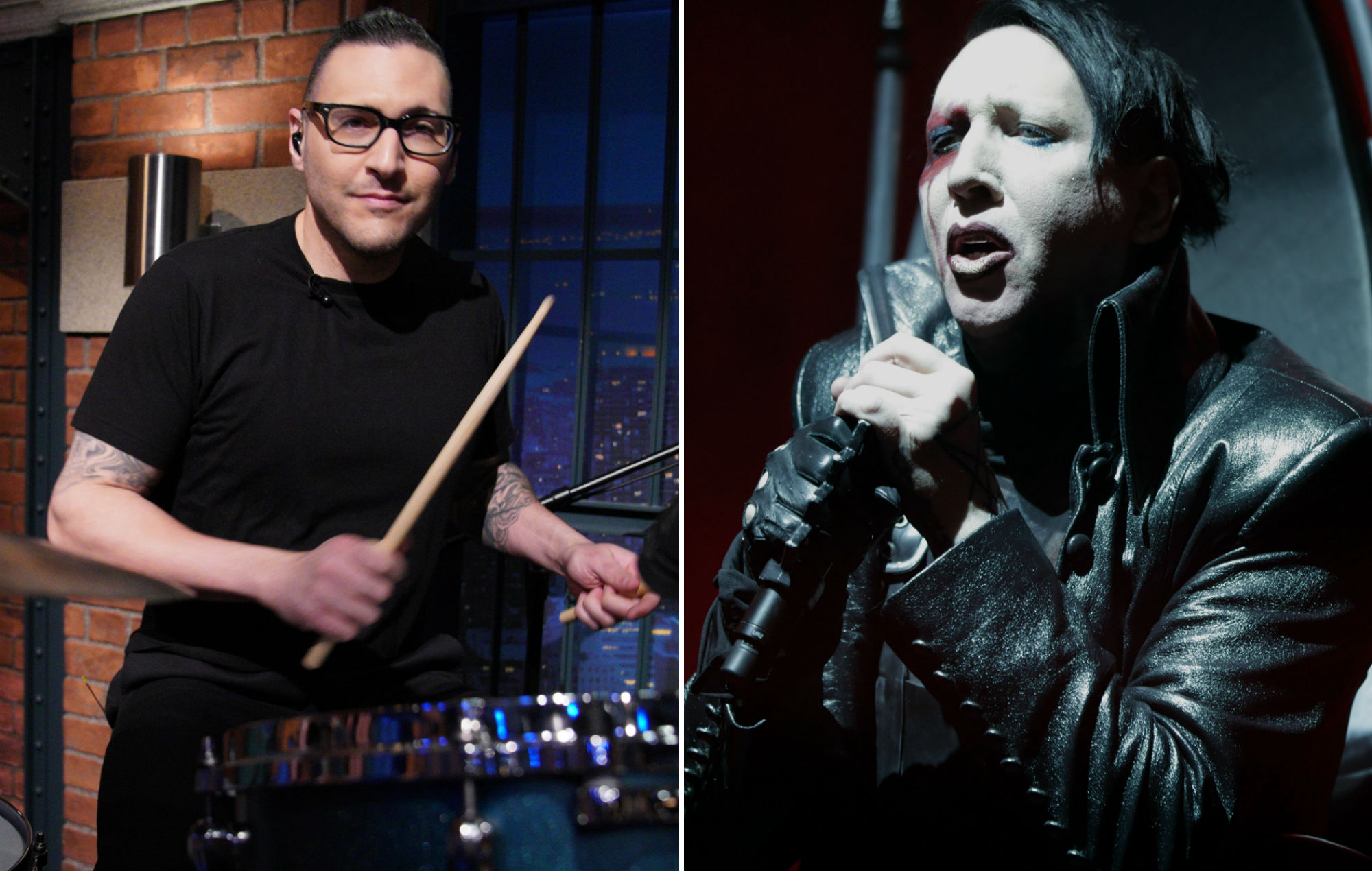 "It's been a blast": Marilyn Manson's drummer Gil Sharone announces ...