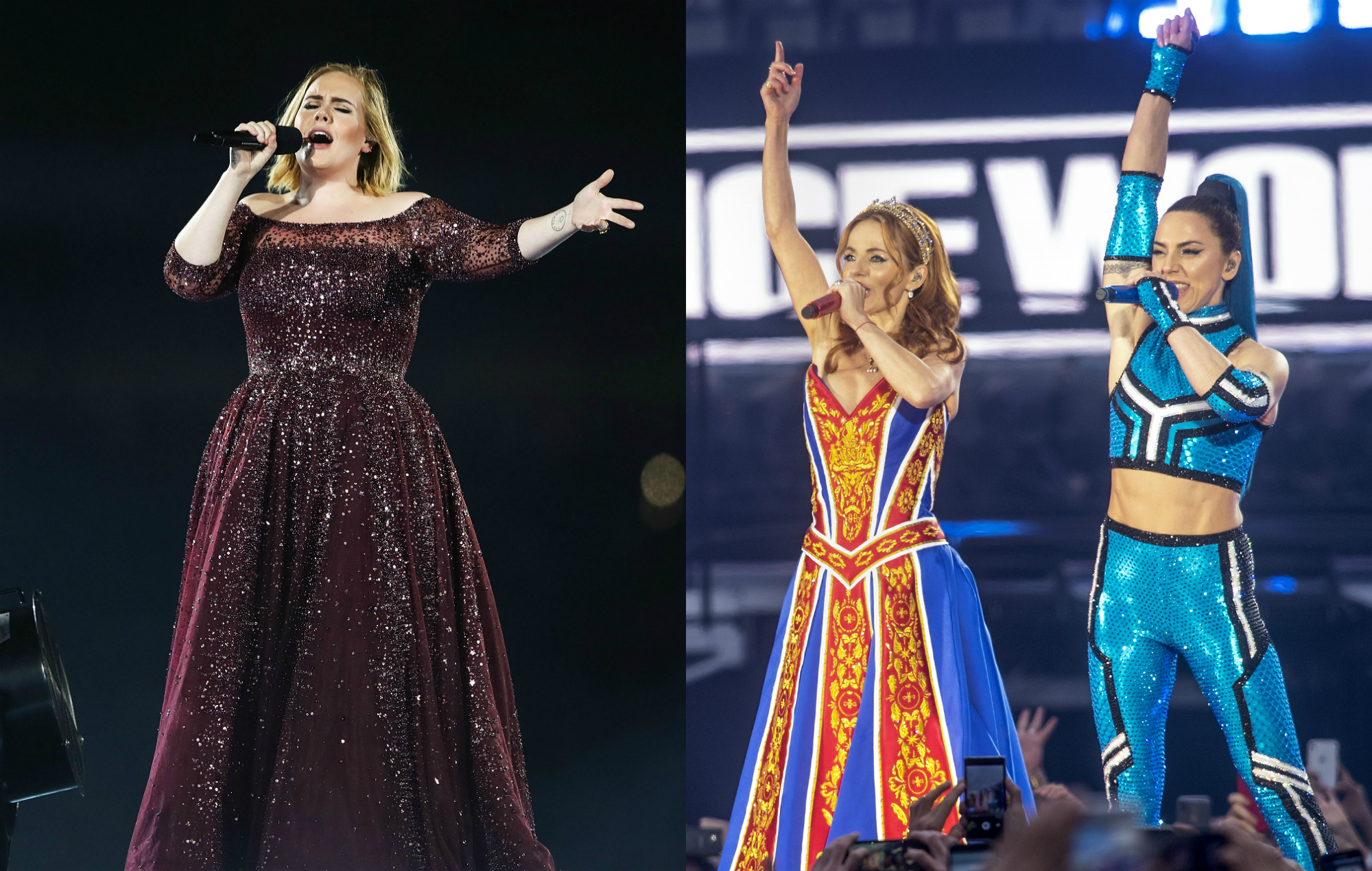 Watch Adele have the time of her life at Spice Girls' final comeback ...
