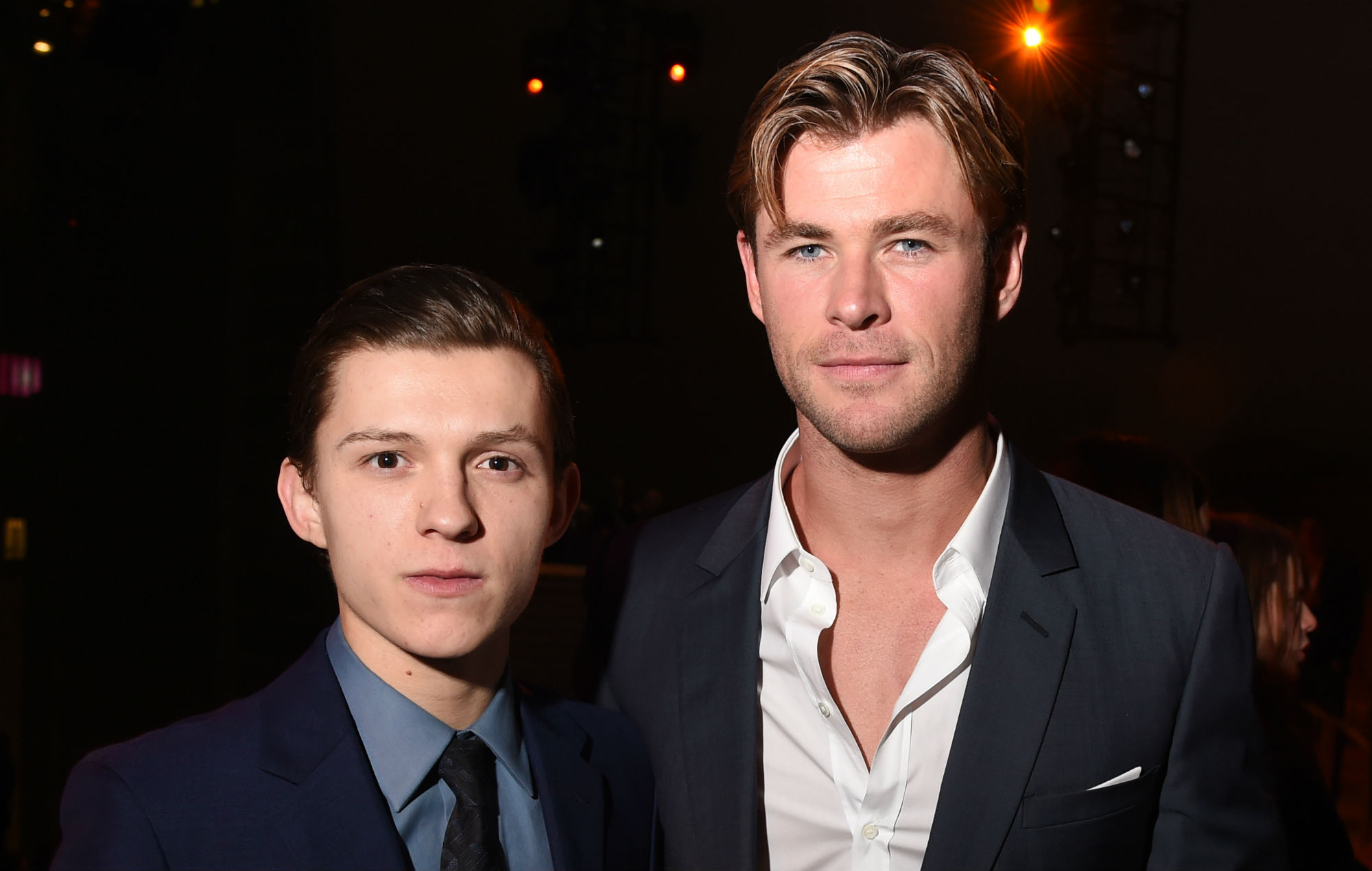 Watch Tom Holland And Chris Hemsworth Trade Insults In New Interview 9495