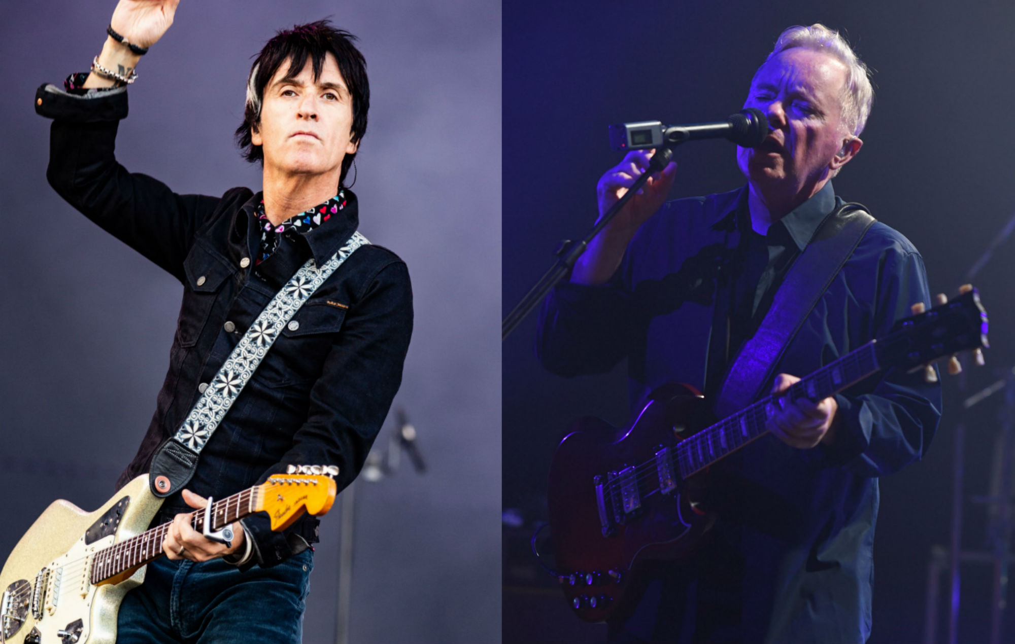 Watch Johnny Marr and New Order's Bernard Sumner reunite to perform ...