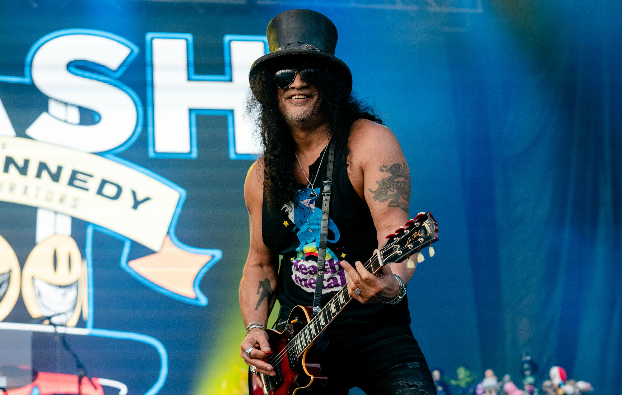Slash asks fans to document his world tour by taking videos for new film