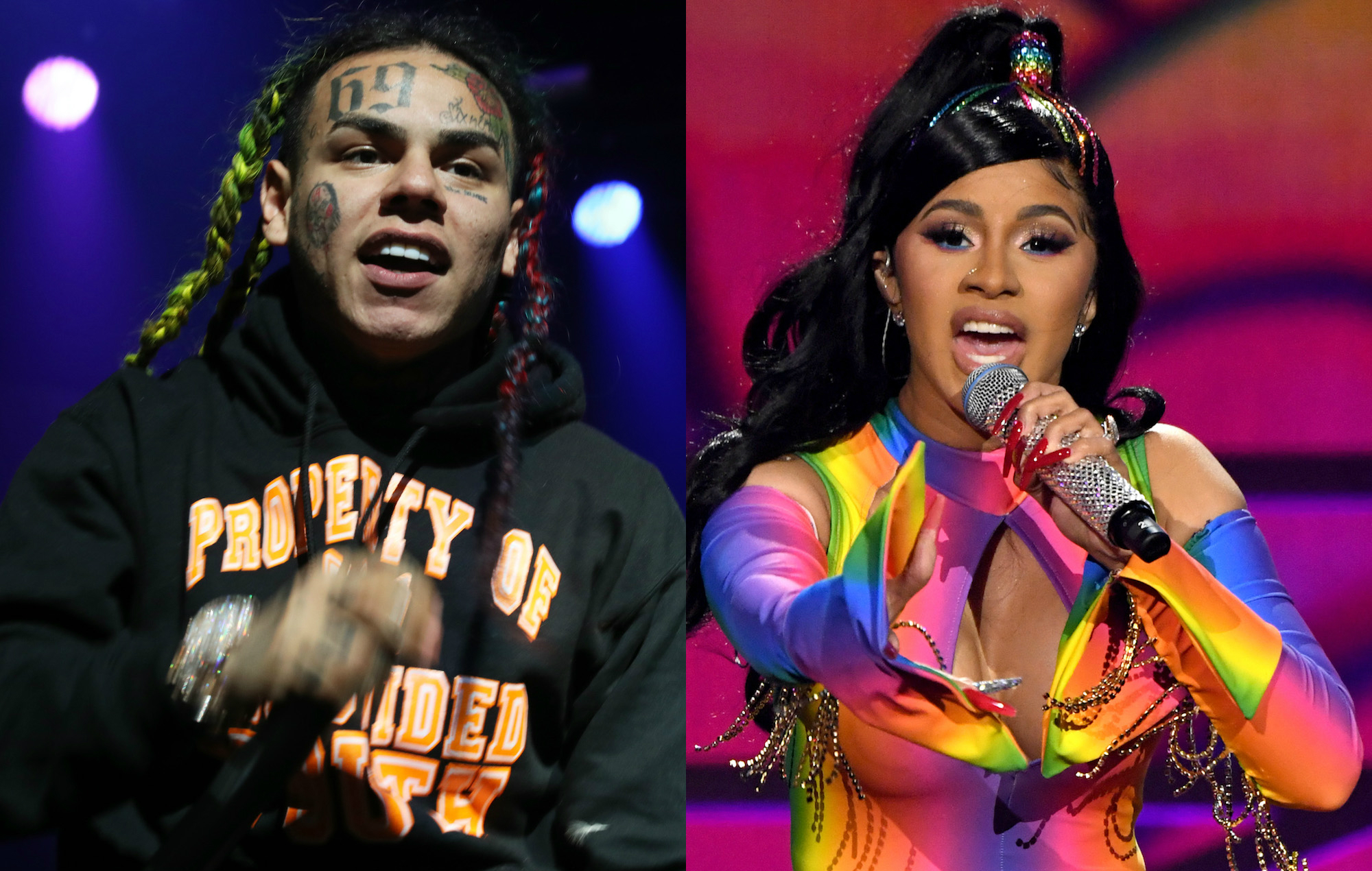Tekashi 6ix9ine didn't say Cardi B was a member of the Nine Trey Bloods ...