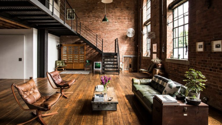 Explore An Industrial-Style Factory Conversion In Bow, east London