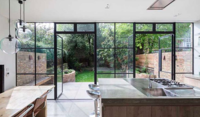 Explore a sleek, ultra modern Victorian townhouse in west London